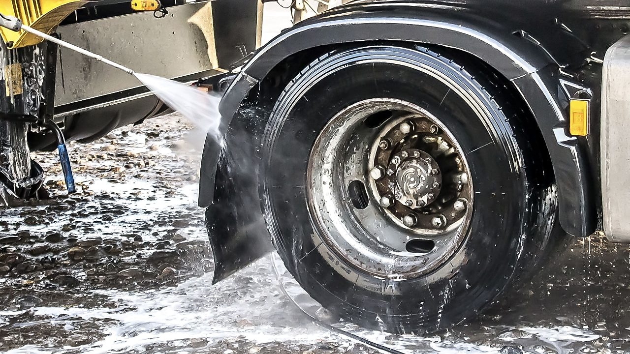 Lavage camions | Shell Belgique